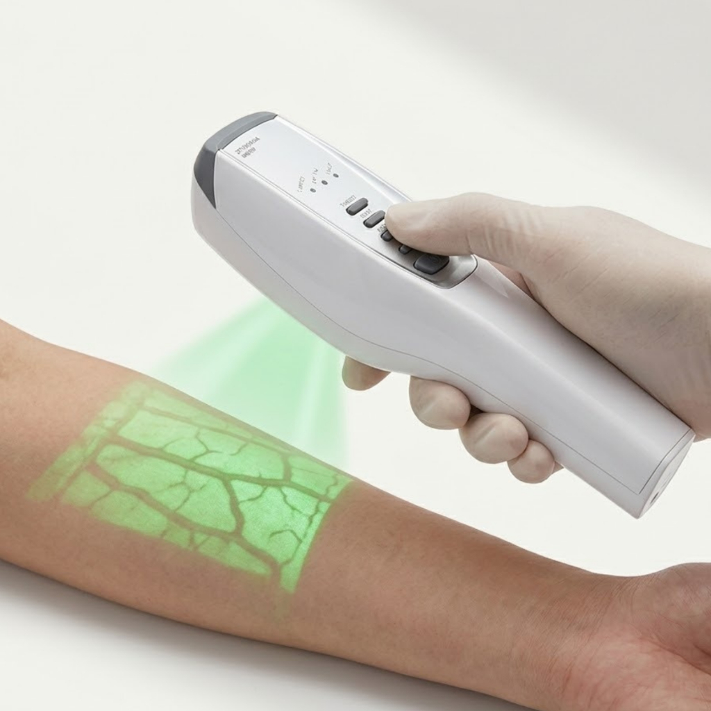 Venoscopio Aparelho Localizador Veias Portátil Detector Venoso Led ...