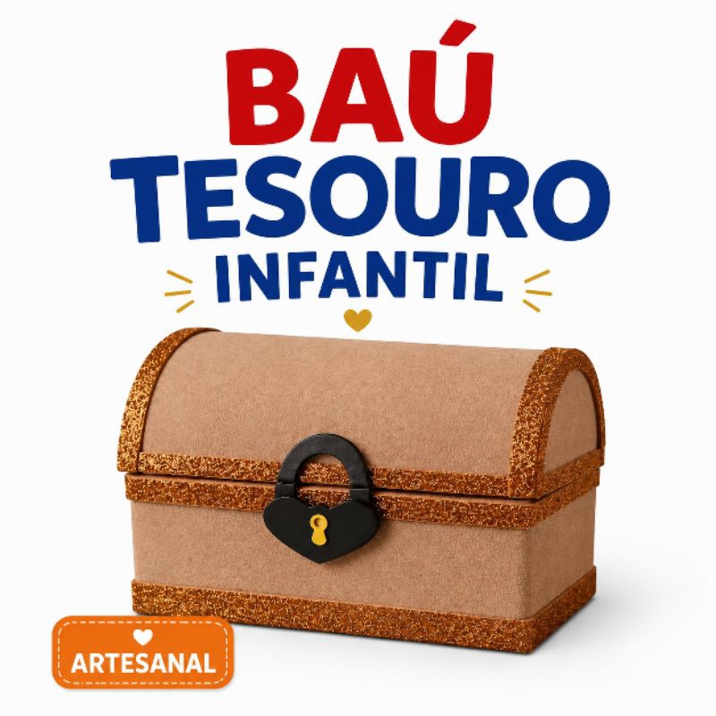 Baú Tesouro Infantil em EVA – Lembrancinha Bíblica Igreja Evangelismo ...