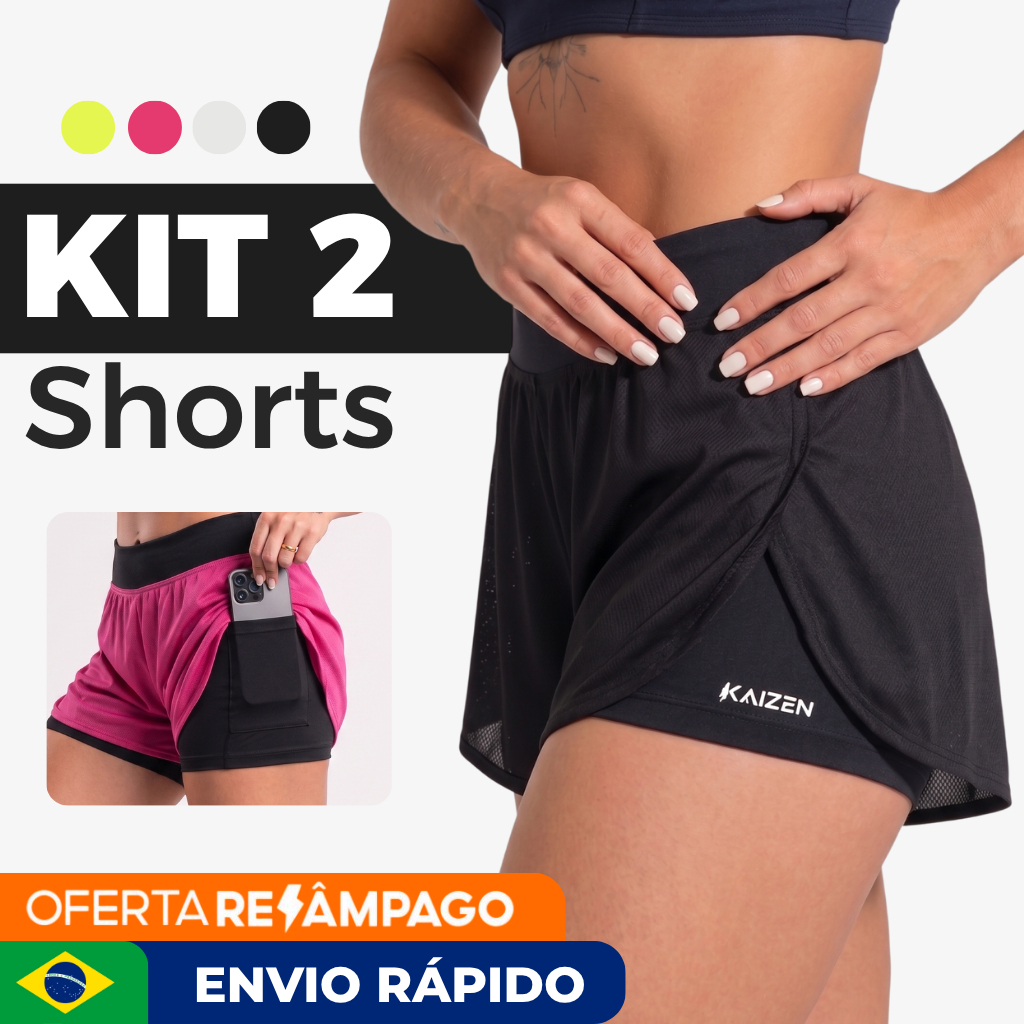 Shorts Dry Fit Feminino em Oferta | Shopee 2026