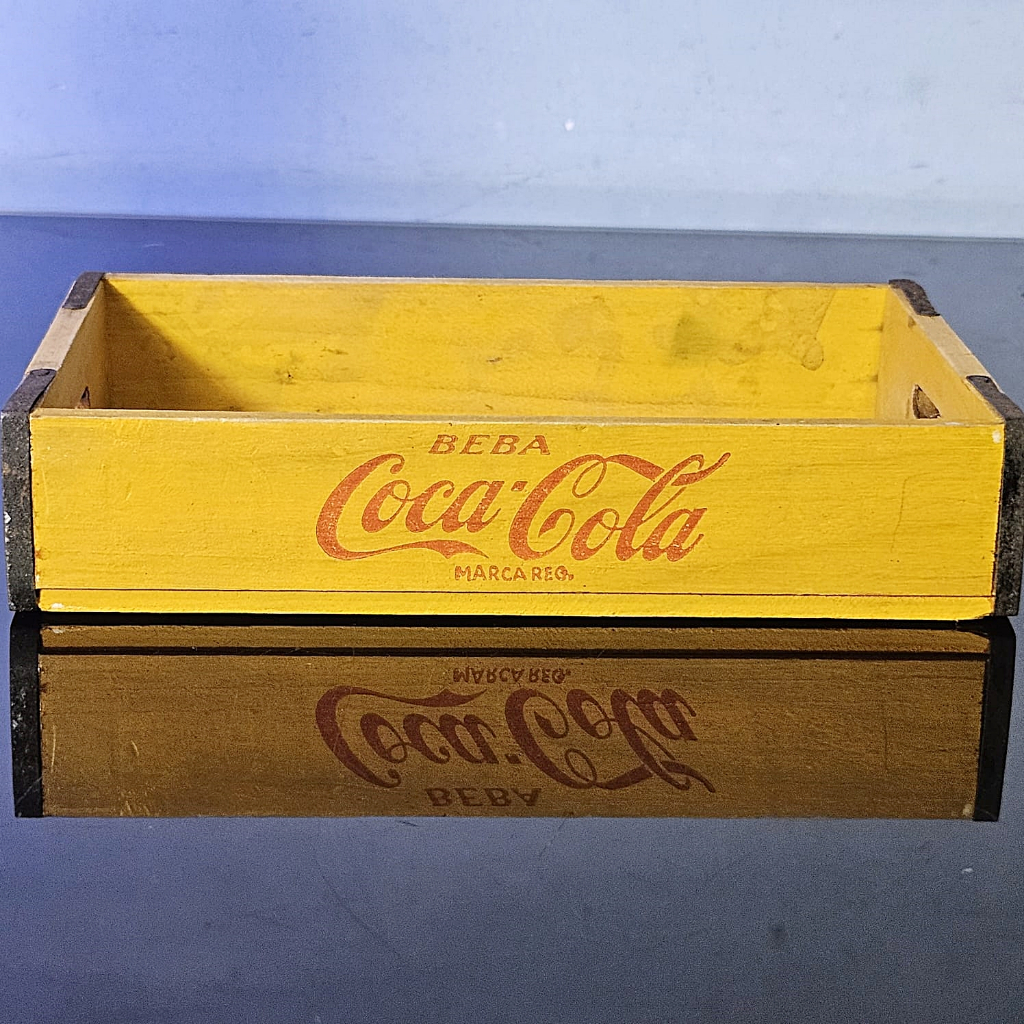 Mini Engradado Madeira Coca-Cola Anos 60 | Shopee Brasil