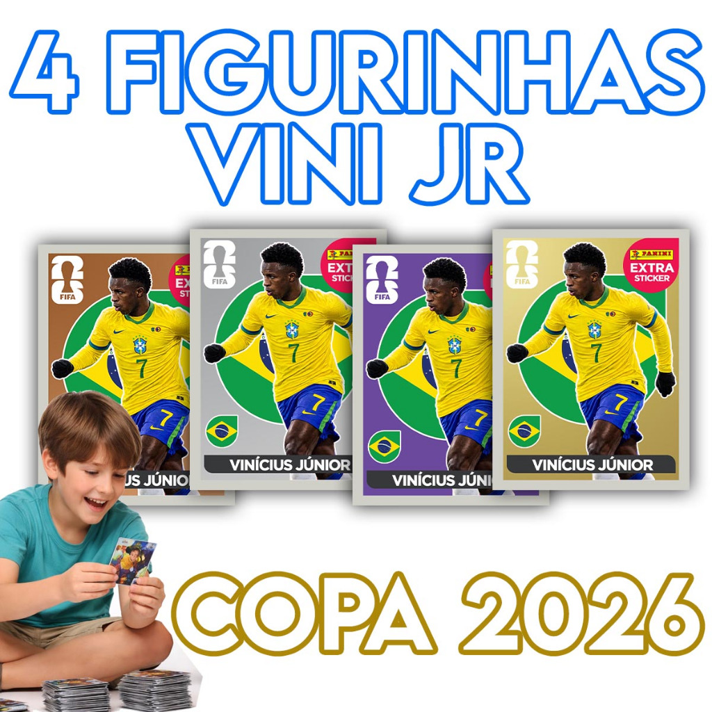 Figurinha NEYMAR JR COPA DO MUNDO 2022 em Promoção na Shopee Brasil 2026