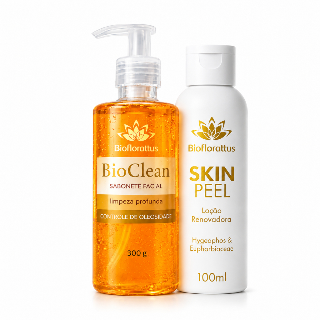 Kit Limpeza de Pele Skin Care | Limpeza Facial, Controle de Oleosidade ...