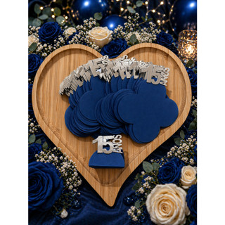 50 FORMINHAS DE DOCES 15 ANOS DOURADA /PRATA | Shopee Brasil