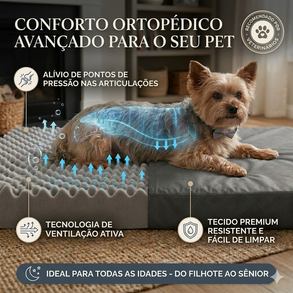 Tapete Colchonete Pet Ortopédico Casca De Ovo D20 Com Capa De TNT ...