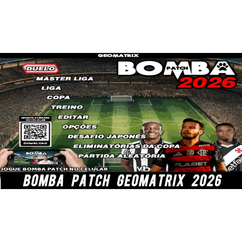 Super Bomba Patch 2026 – Jogo 100% Atualizado PS2 narração Caze TV ...