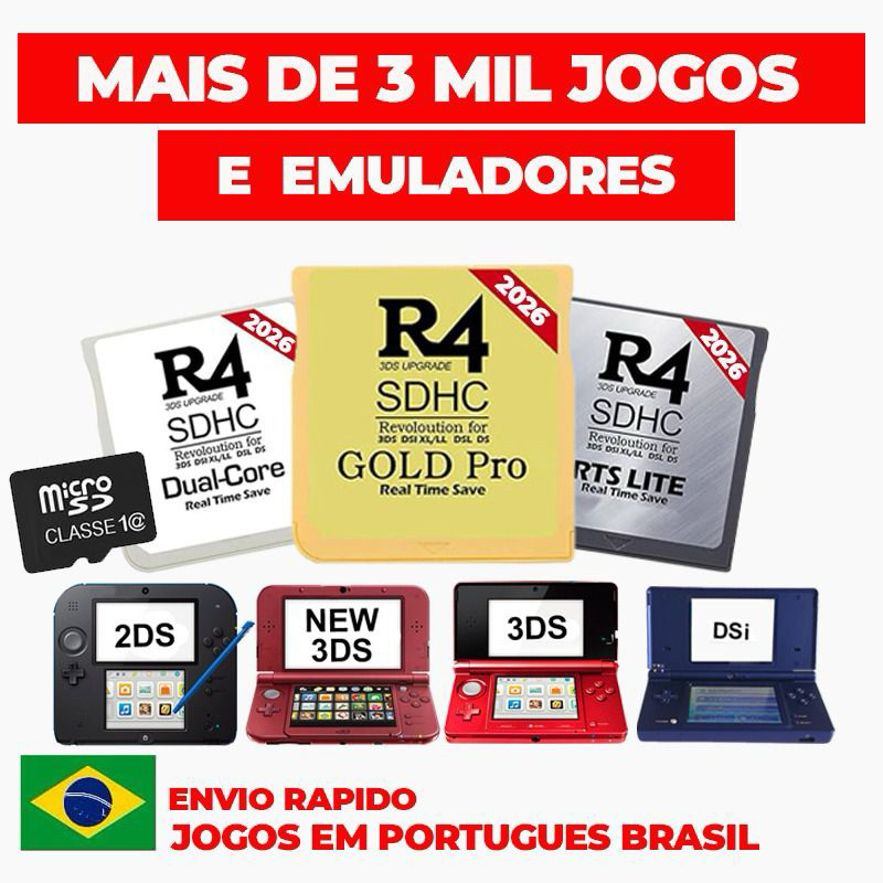 R4 3Ds em Oferta | Shopee 2026