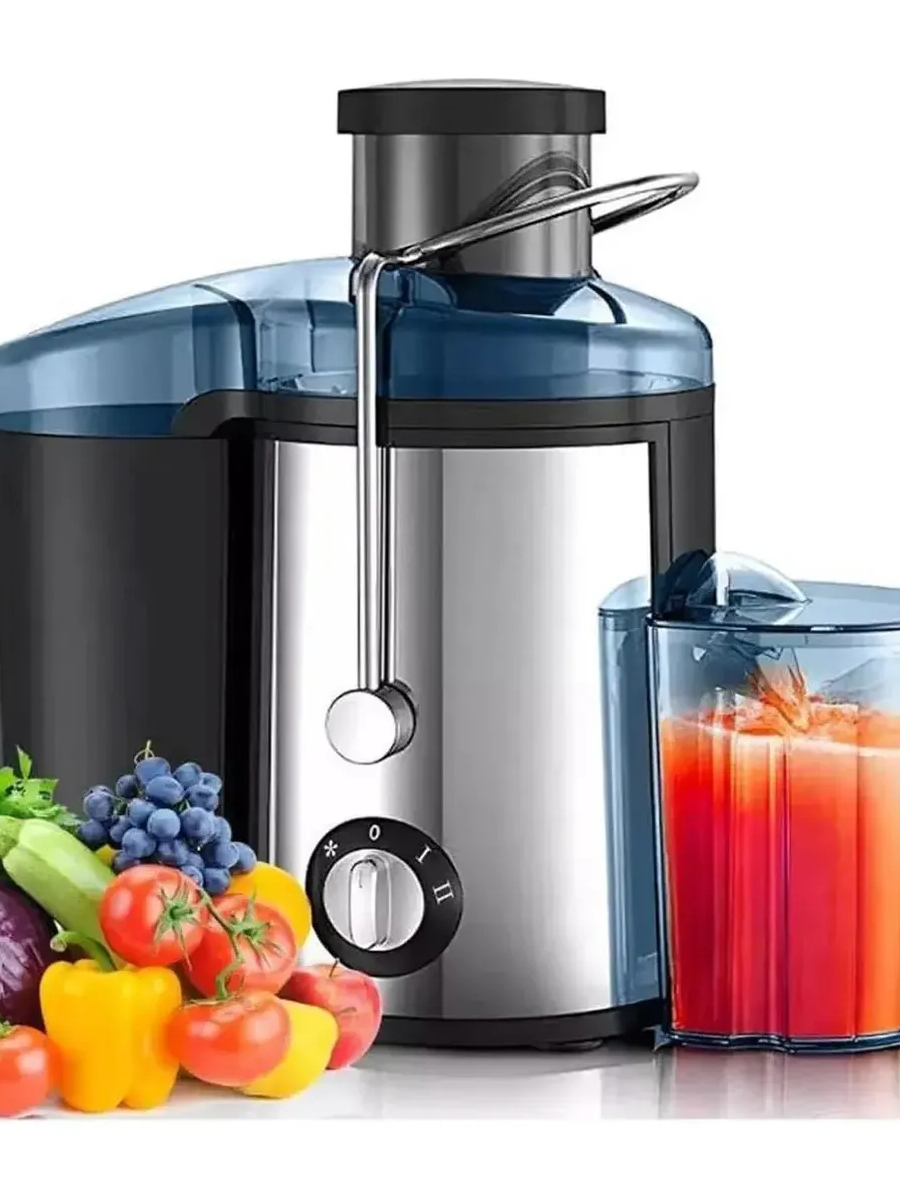 Centrífuga Extrator Alimentos Juicer Master Suco Elétrica Extrator ...