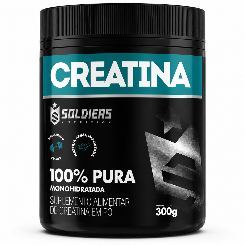 Creatina 300g Suplemento Monohidratada em Pó 100% Pura Importada ...