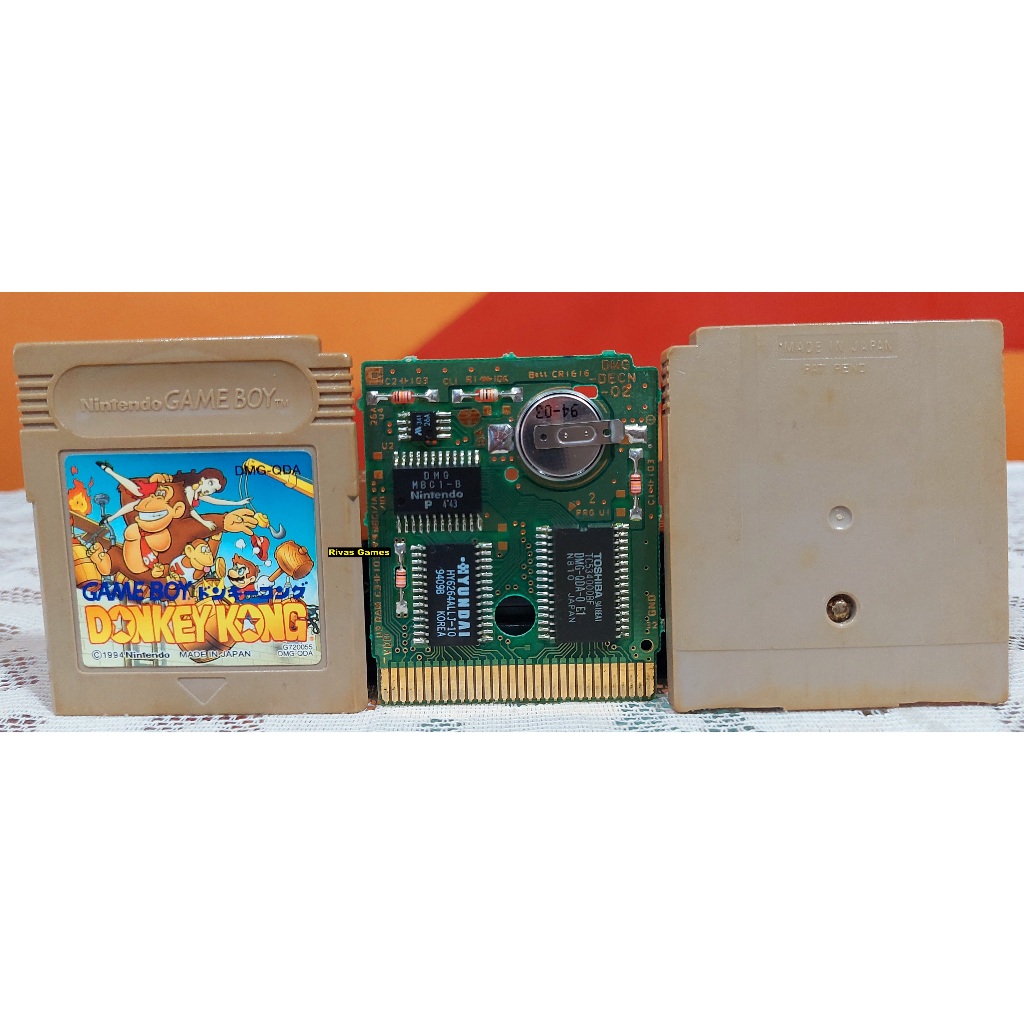 Donkey Kong Original Game Boy Leia Veja Fotos | Shopee Brasil