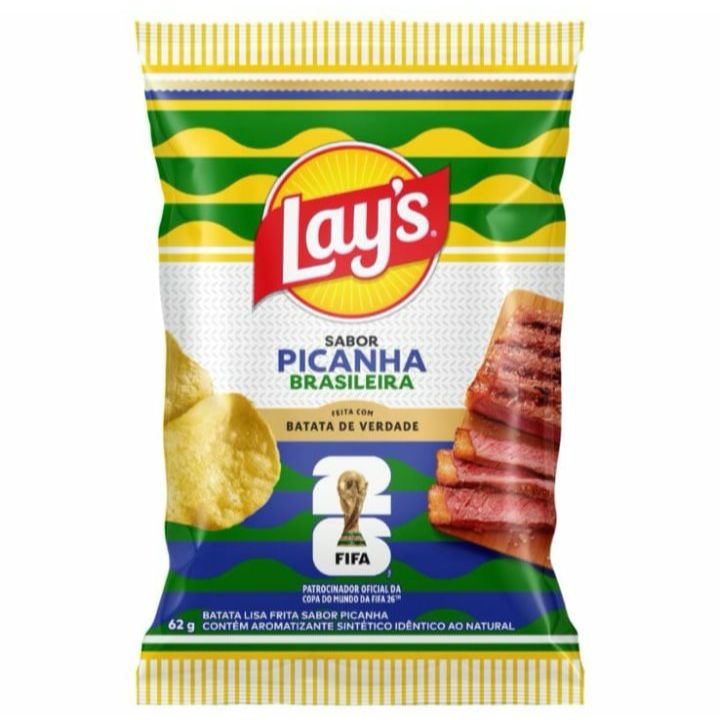 Salgadinho Batata Lays novo sabor picanha brasileira EDIÇAO ESPECIAL ...
