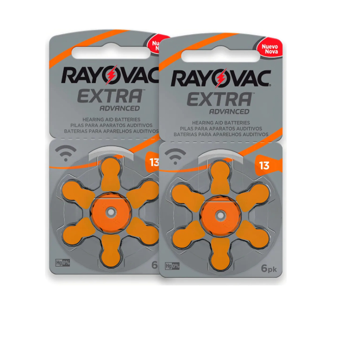 Rayovac 13 PR41 Zinc Air kit econômico – 12 Unidades | Shopee Brasil