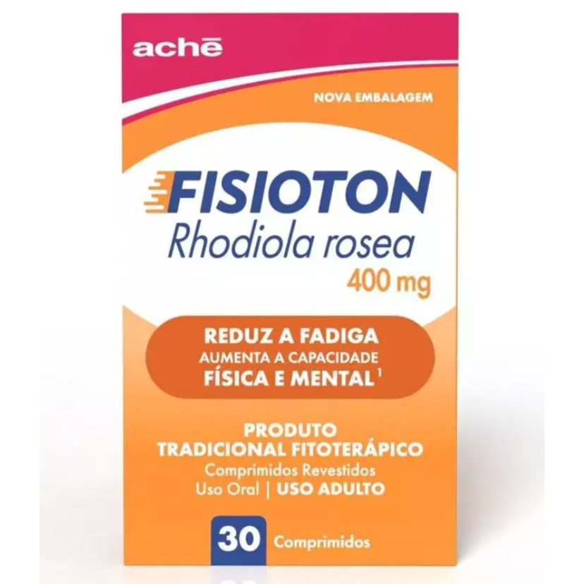 Fisioton Rhodiola Rosea 400mg Comprimidos Aché Uso Adulto | Shopee Brasil
