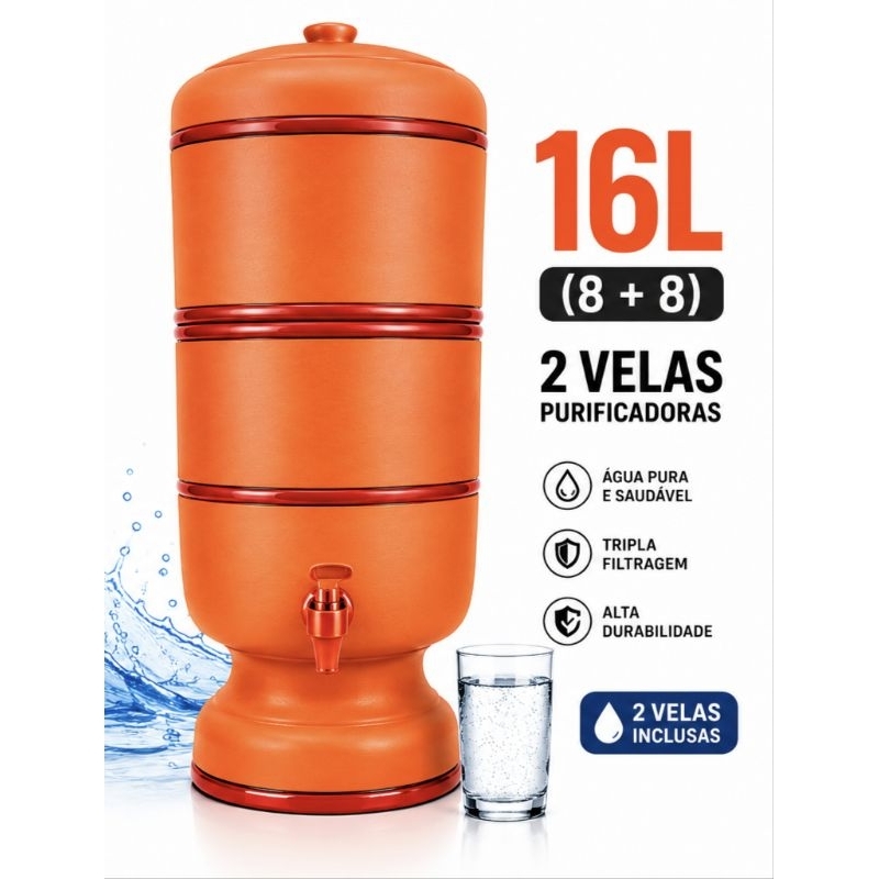 Filtro de Barro de 2 Velas em Oferta | Shopee Brasil 2026