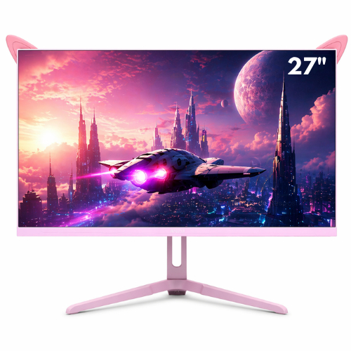 Monitor Gamer Rosa 27" 200Hz 1ms Full HD LED FreeSync G-Sync HDMI ...