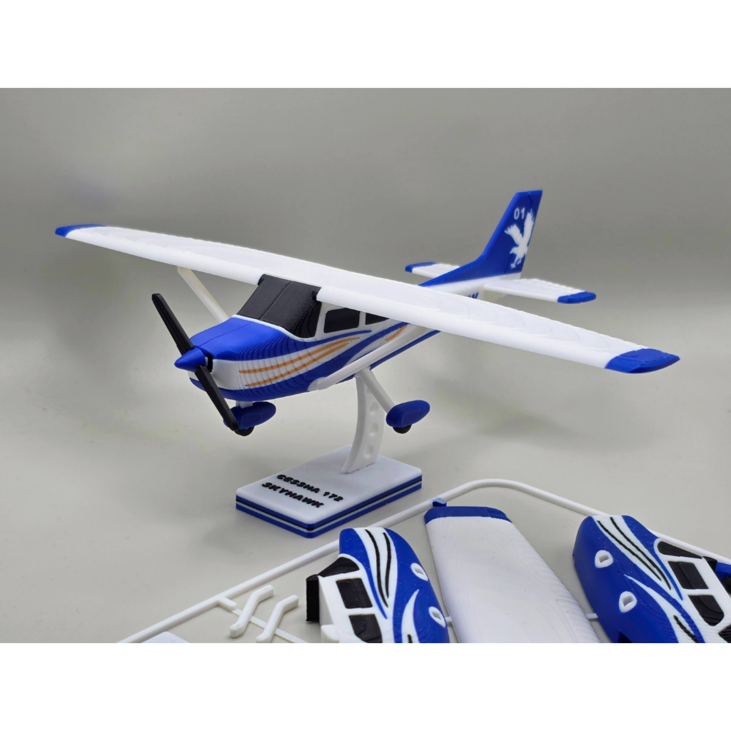 KIT CARD AVIÃO MONTÁVEL – MODELO CESSNA 172 | Shopee Brasil