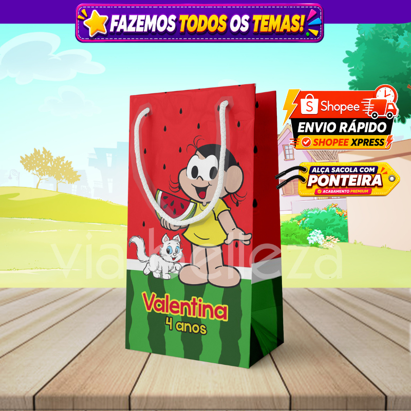 🛍️ 30 Sacolinhas Surpresa Personalizada Lembrancinha de Aniversário ...