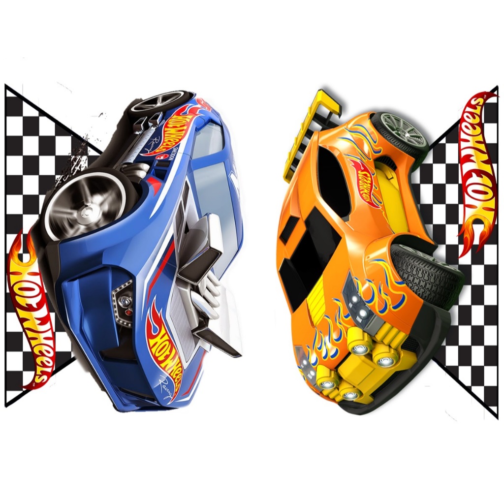 hot wheels kit decoração de festa infantil 4 display de mesa 20cm ...