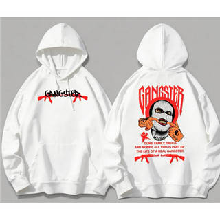 Moletom Blusa de Frio Premium Flanelado Canguru Capuz Gangster Style ...