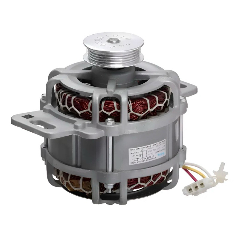 Motor maquina lavar Brastemp / Consul 220v Com Polia Estriada original ...