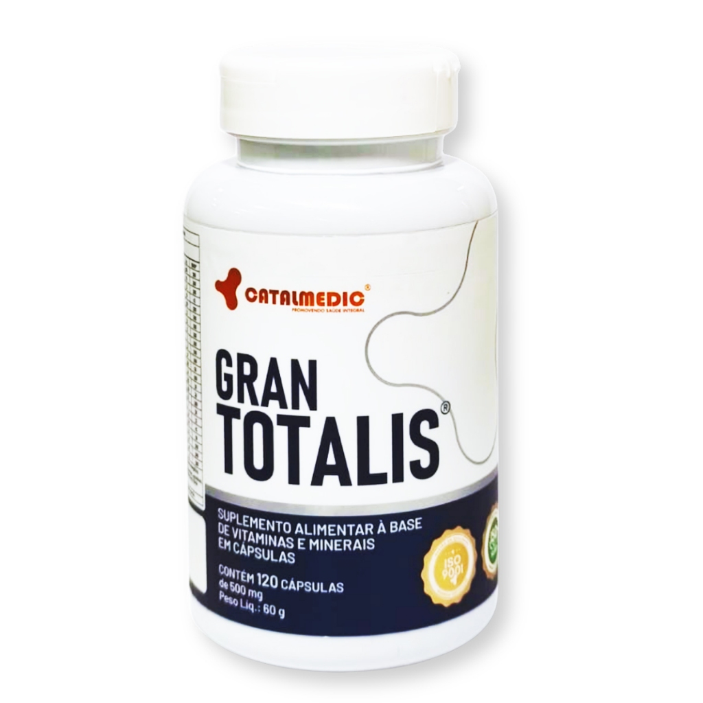 Gran Totalis Vitaminas e Minerais de A a Z 120 Cápsulas | Shopee Brasil