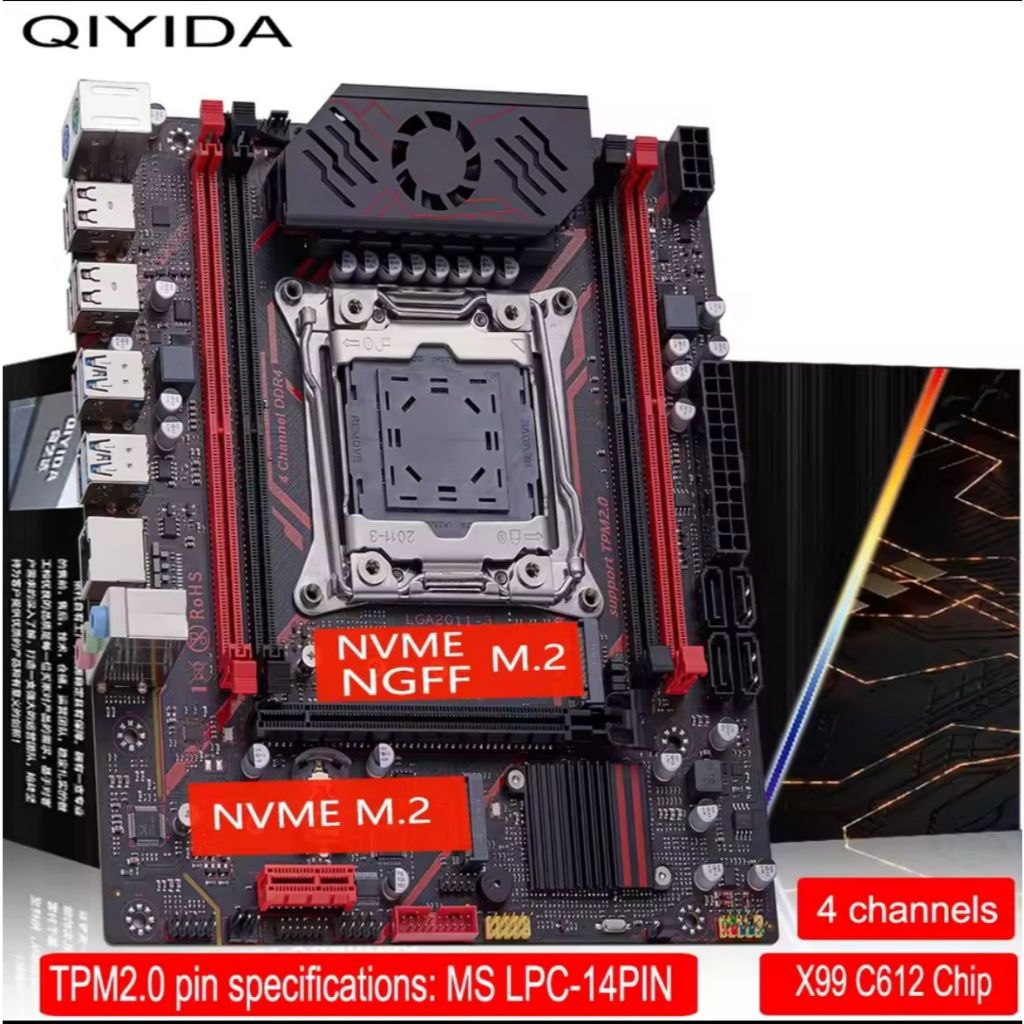 Placa Mae QIYIDA Varios Modelos PC Gamer Xeon E Intel Novo | Shopee Brasil