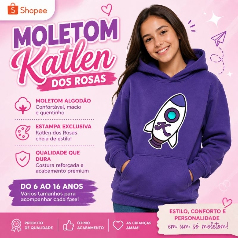 Moletom Roxo em Oferta | Shopee 2026