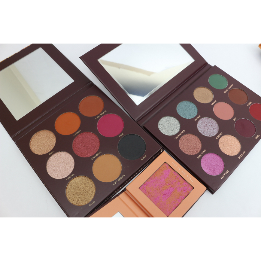 Paleta de Sombras e Blush Mariana Saad - 9 Shades - 12 Shades - Blush ...