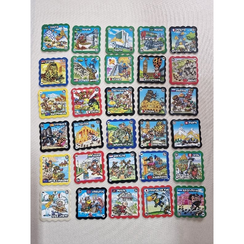Coleção Completa Tazos Cadê Chester Cheetos | Shopee Brasil