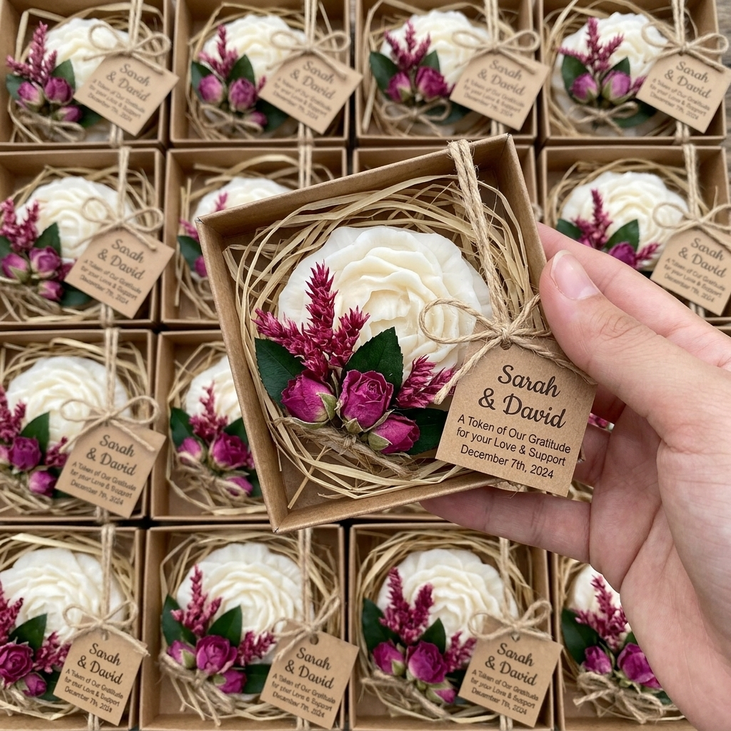 20 Lembrancinhas Personalizadas de Caixinha Sabonetes Artesanais ...