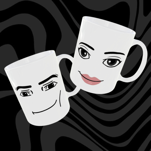 Caneca Roblox Meme Presente Criativo Gamer 325ml Porcelana | Shopee Brasil