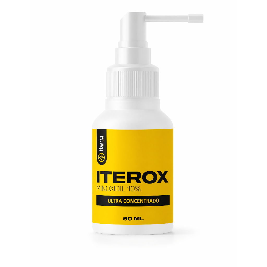 Tônico Capilar Iterox Minox 10% Ultra Concentrado 50ml – Cabelo, Barba ...