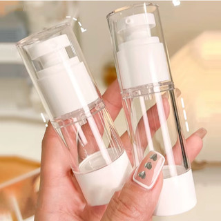 Frasco Tubo Pump 30ml Vazio Com Dosador Para Base Liquida Hidratante E ...