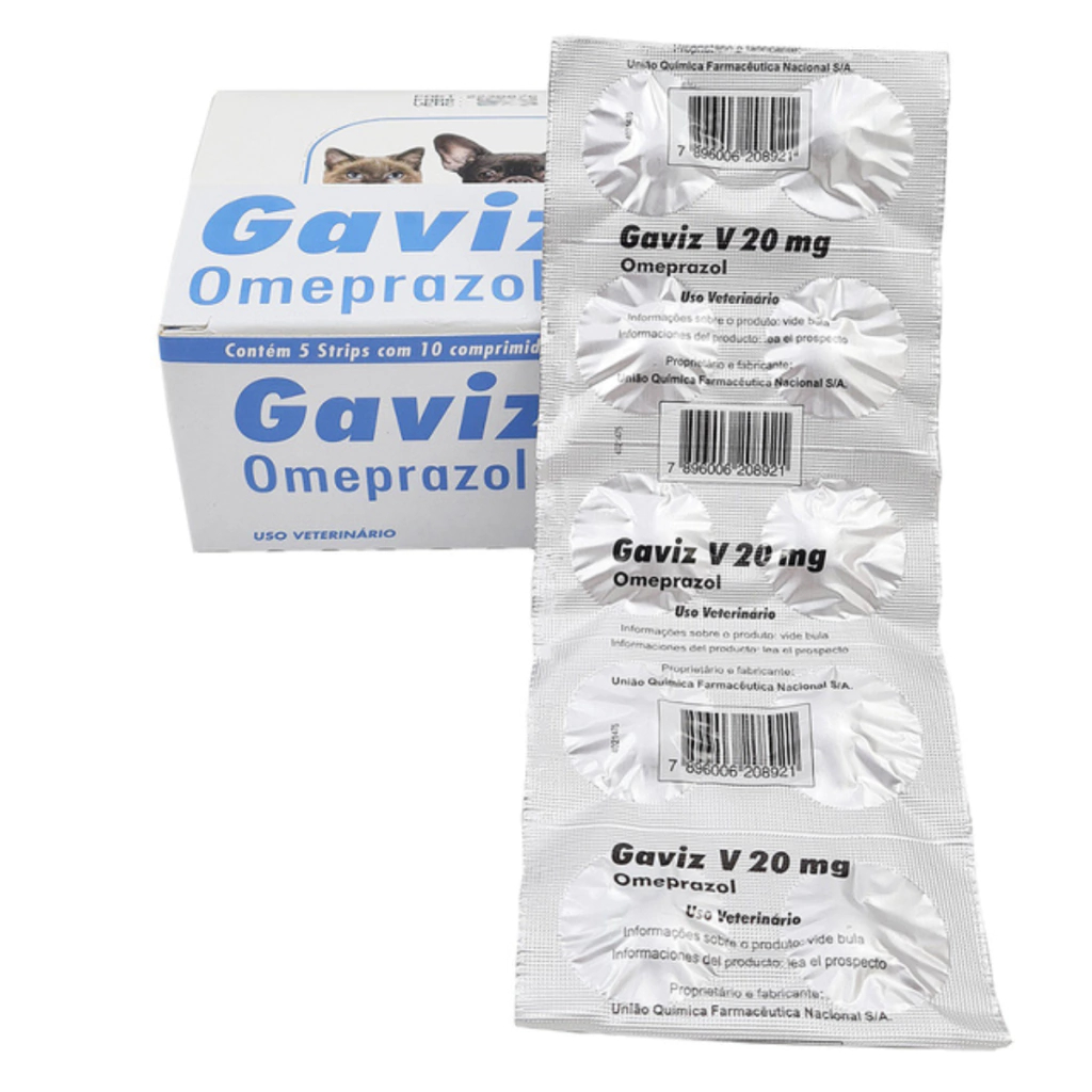 Antiácido Agener União Gaviz V Omeprazol 20 mg CARTELA COM 10 ...