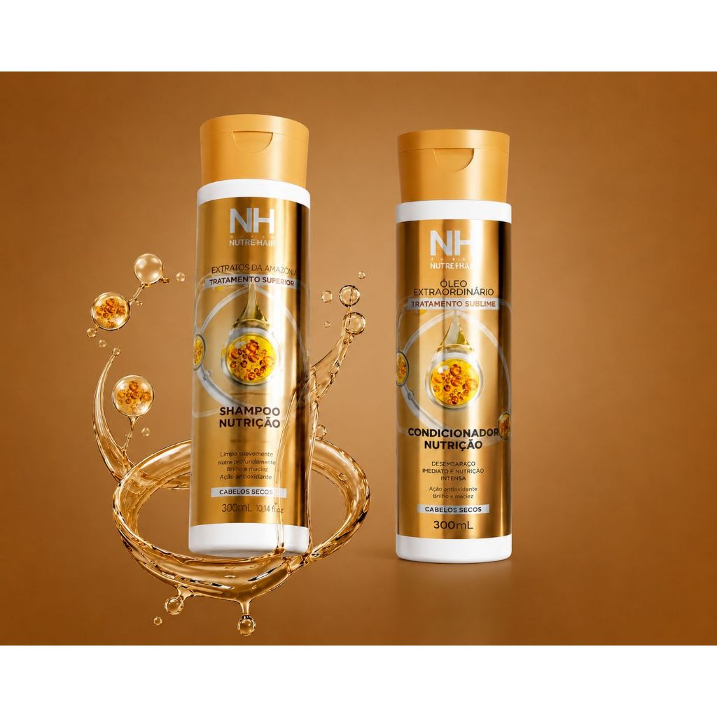 Creme de hidratação] Shampoo e Condicionador] Cabelo] Hidratação ...