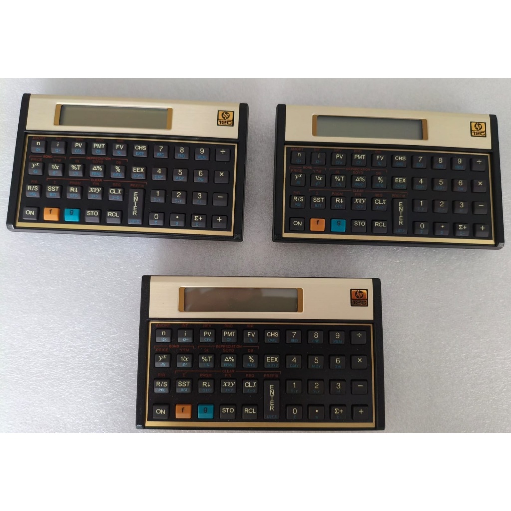 Calculadora Financeira Hp 12c Gold | Shopee Brasil