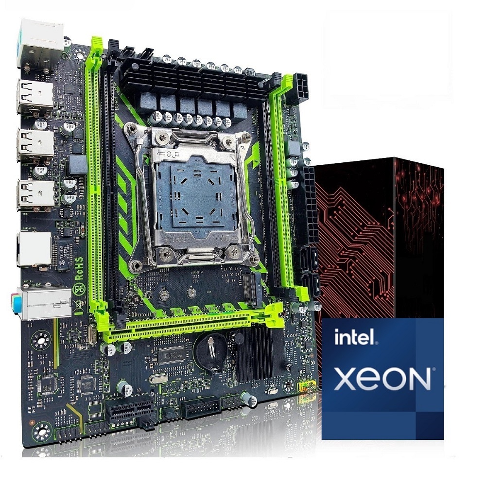 Kit Gamer Placa Mãe X99 Placa Mãe com Processador 2680 v4 Pronta ...