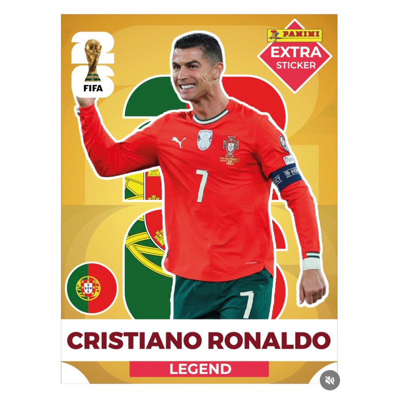 Figurinhas extra sticker legend COPA DO MUNDO 2026 | Shopee Brasil