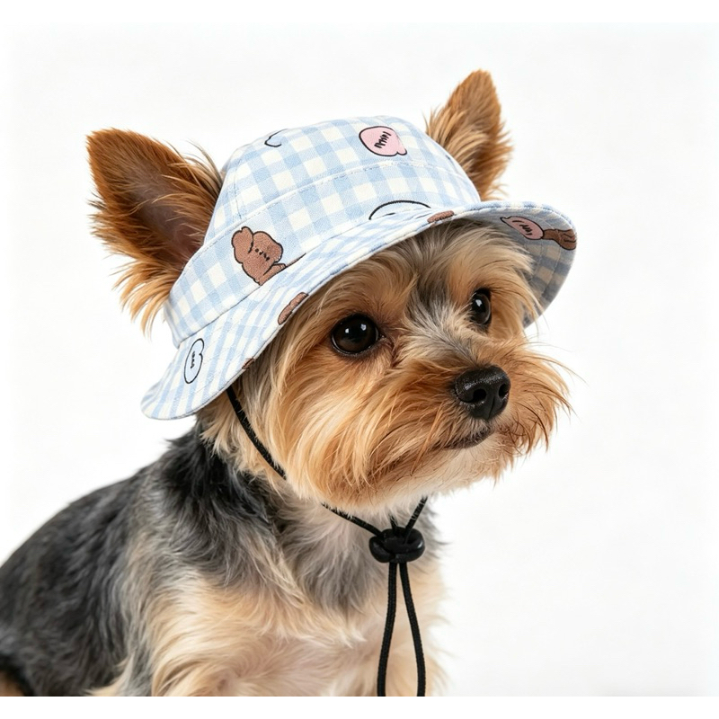 Boné Pet Protetor Solar com Orelha Aberta para Verão | Shopee Brasil