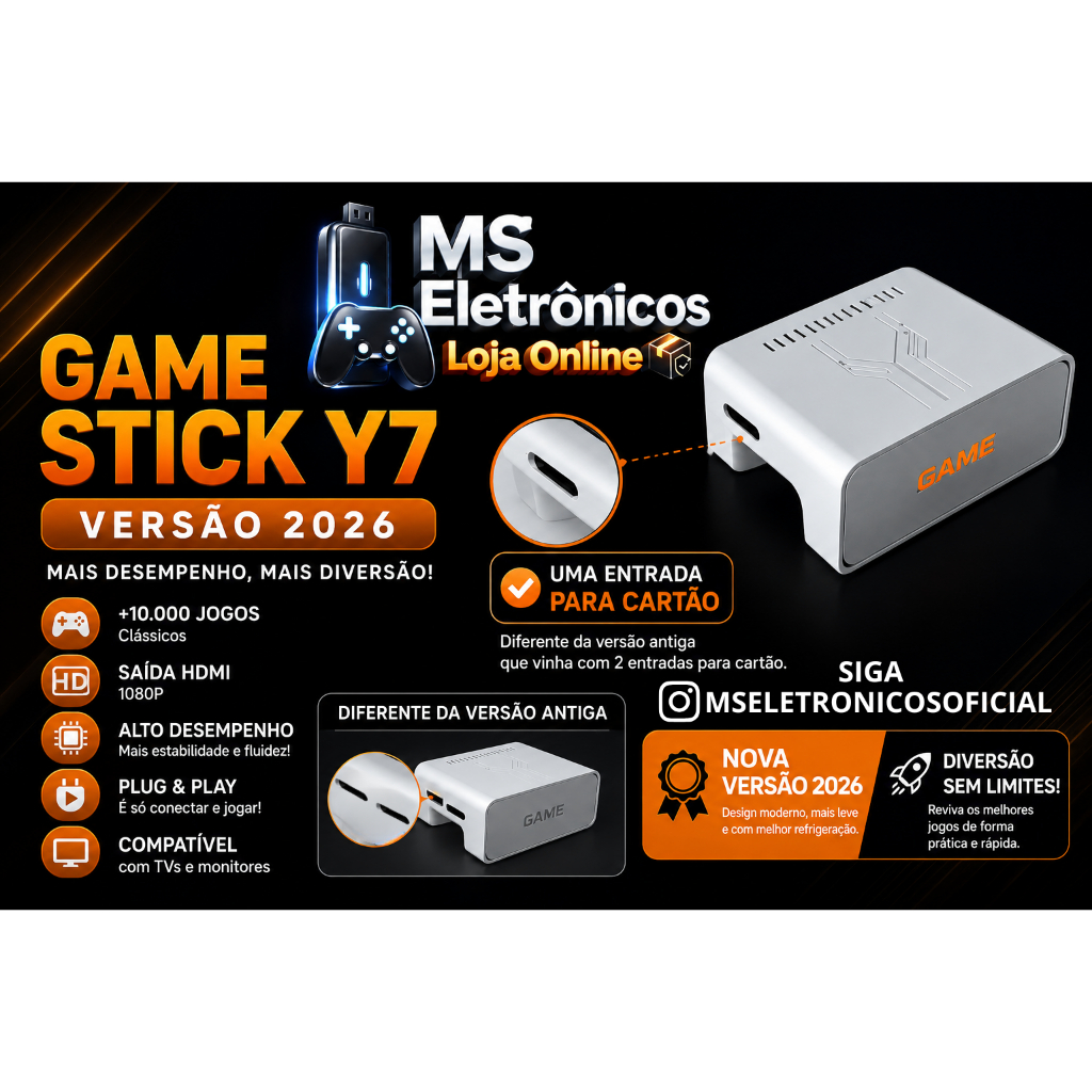 game stick y7 em Promoção na Shopee Brasil 2026
