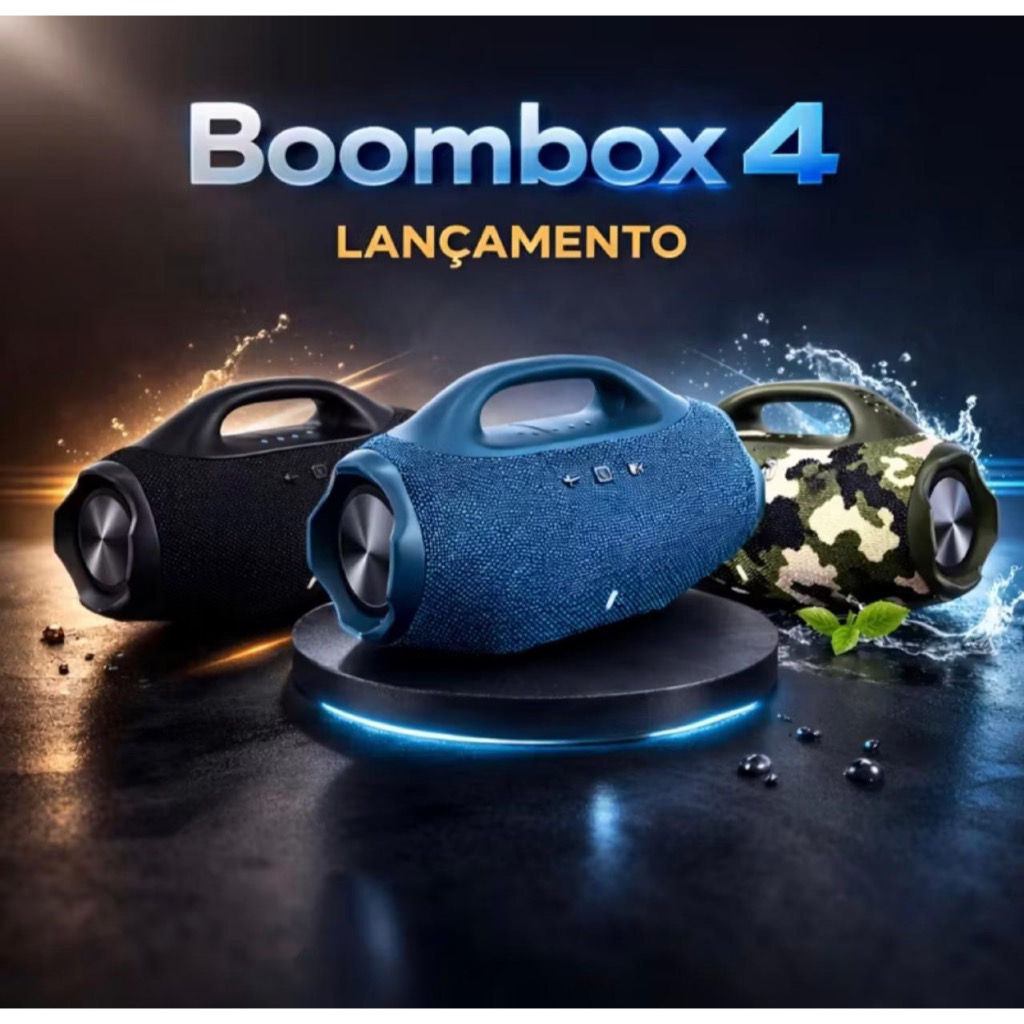 Caixa de Som Boombox em Oferta | Shopee 2026
