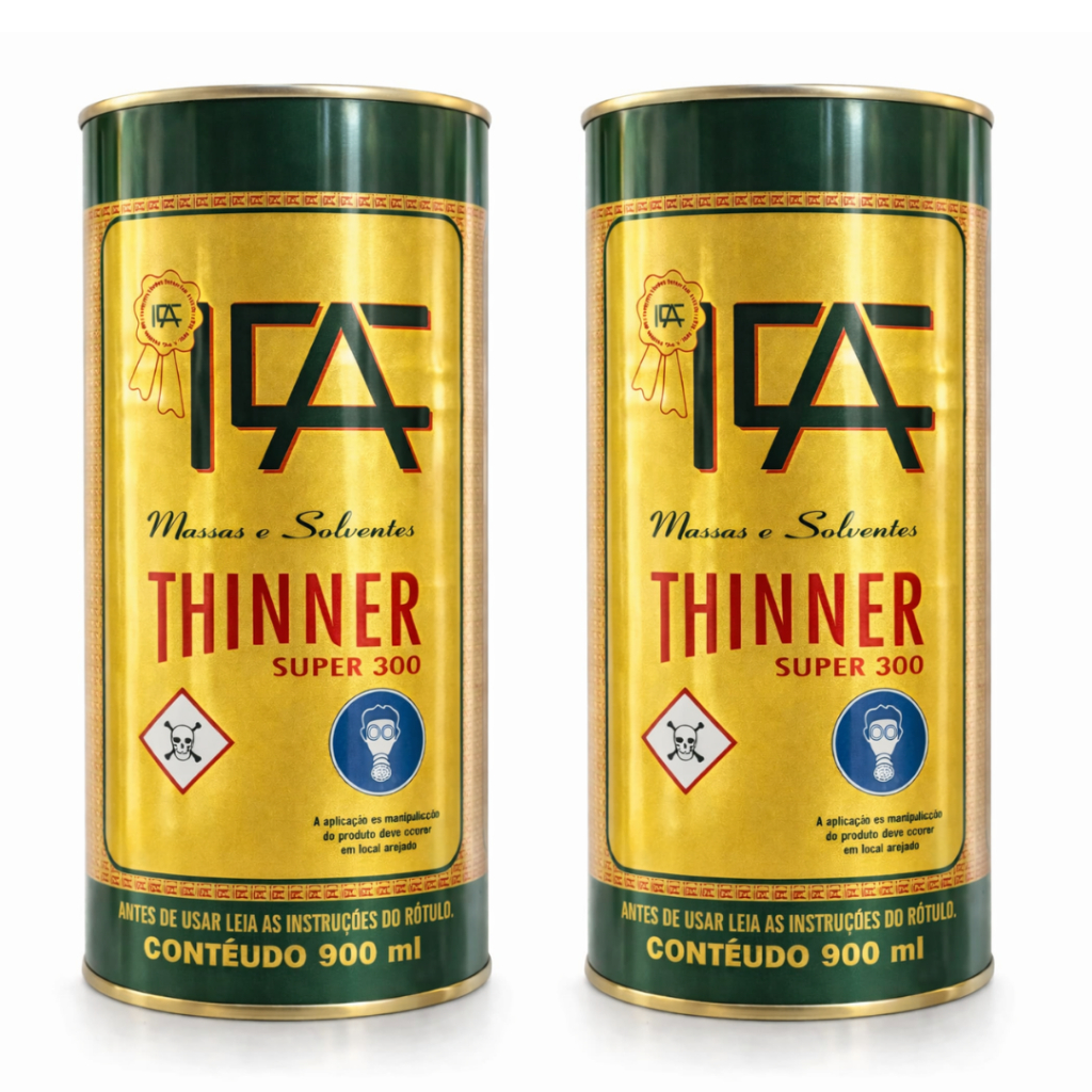 Thinner Super 300 Limpeza e Diluição Ica 900ml | Shopee Brasil