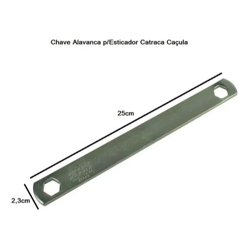 Chave Alavanca P/catraca Arame Liso Caçula - Unidade | Shopee Brasil