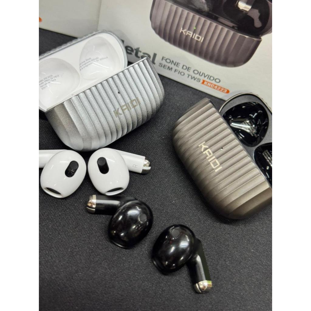 Fone Bluetooth Sem Fio Metal Kaidi KD-knc4223 | Shopee Brasil
