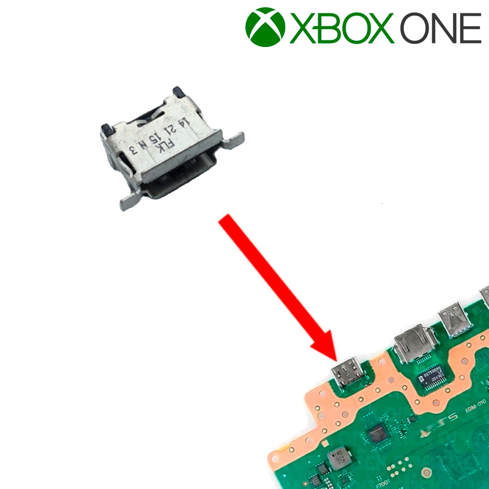 Conector Entrada Reparo Porta HDMI para Xbox One FAT Original | Shopee ...