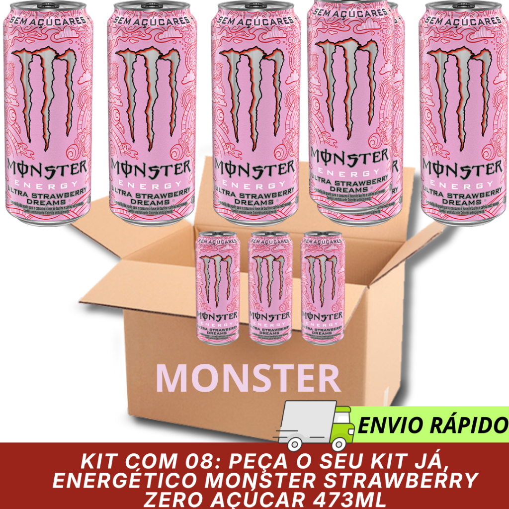 Monster Morango em Oferta | Shopee 2026