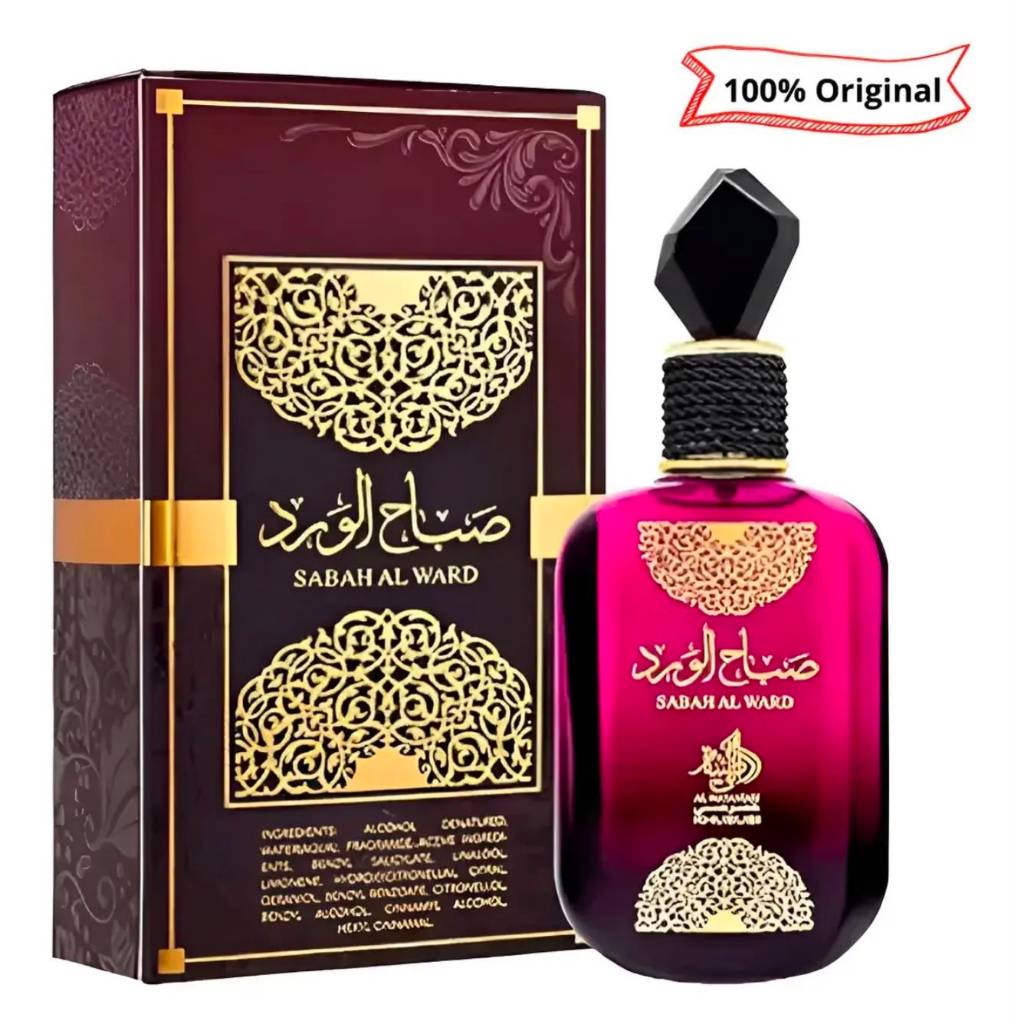 Perfume Árabe Sabah Al Ward Al Wataniah Feminino Eau de Parfum 100ml ...