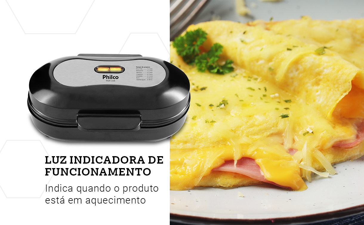 Multi Cook Philco 850W Sem Óleo Maxx Clean Antiaderente | Shopee Brasil