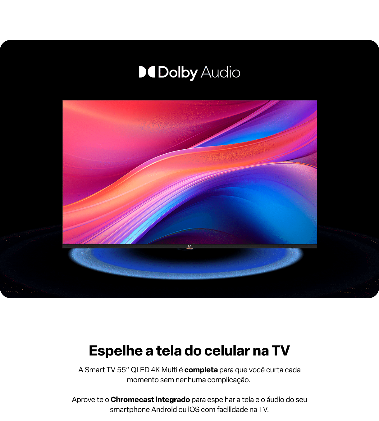 Smart TV Qled 55 4K Multi Android 11 3HDMI 2USB - TL073M | Shopee Brasil