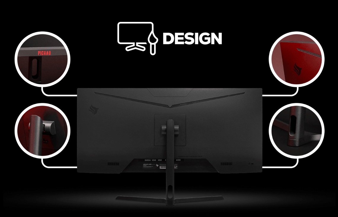 Monitor Gamer Pichau Nexus W29, 29Pol,VA, Ultrawide, WFHD, 1ms,100Hz,FreeSync,HDMI/DP, PG-NXW29 ...