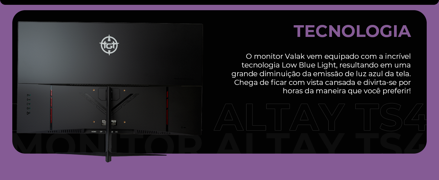 Monitor Gamer TGT Altay TS4, 27 Pol, IPS, FHD, 1ms, 180Hz, FreeSync ...